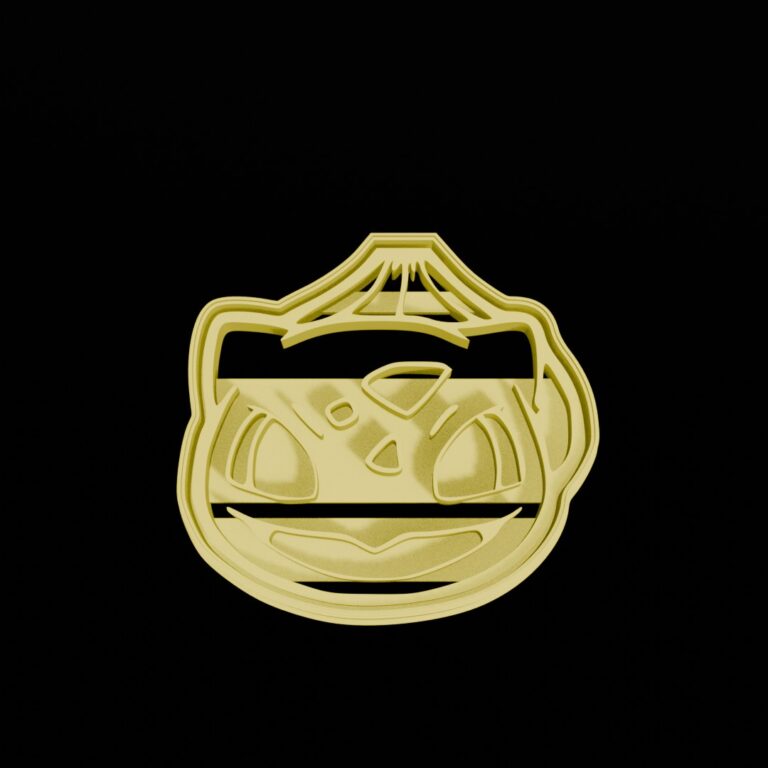 Bulbasaur - Pokemon - Piparkoogivormid