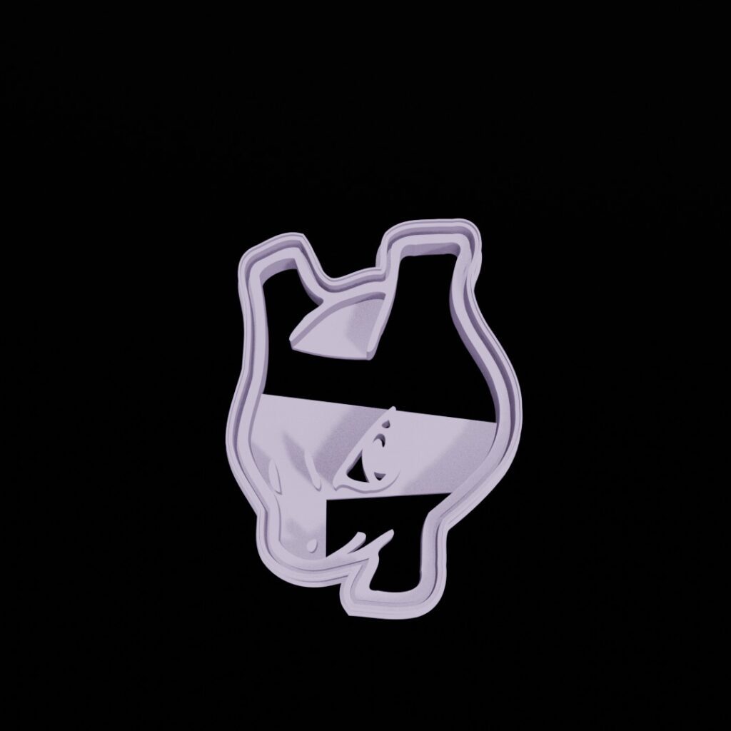 MewTwo - Pokemon - Piparkoogivormid